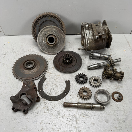 HARLEY DAVIDSON, gearbox parts, for model 350/500/750cc, 1920s, USA ...