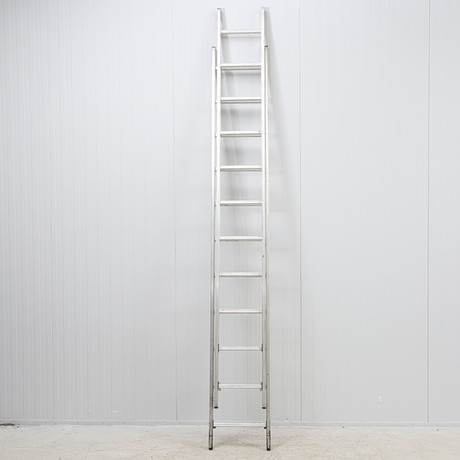 SLIDING LADDER, metal, Skeppshult, total length 5.8 meters ...