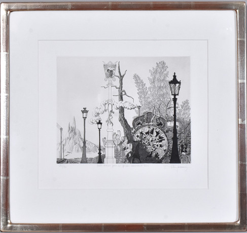 ALAIN JEANNE. Etching. Art - Engravings & Prints - Auctionet