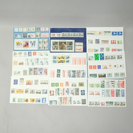 COLLECTION OF UNSTAMPED SWEDISH STAMPS. Coins, Medals & Stamps - Stamps ...