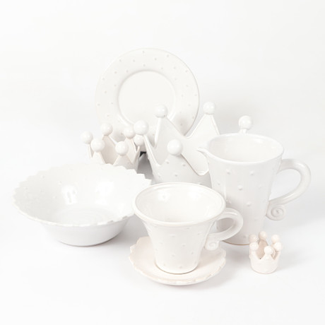 DINNERWARE, 24 pieces, glazed ceramics, design Hanna Svensson ...