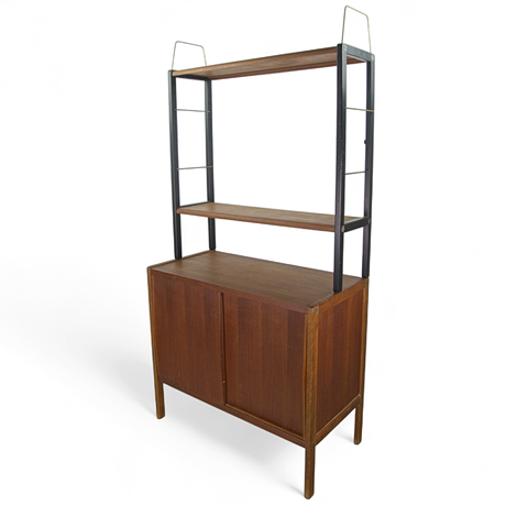 BERTIL FRIDHAGEN. Bokhylla, teak, delbar, Bodafors, 1960-tal. Möbler ...