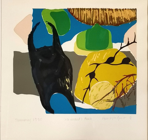 *PENELOPE GRIST 1990 PRINT 'MERMAID'S PURSE'. Art - Engravings & Prints ...