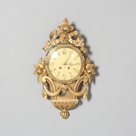 A 20th century wall clock, Rococo style. Clocks & Watches - Wall Clocks ...