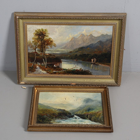 JOSEPH PAUL PETTITT (1812-1882). FISHERMEN BY A RIVER. Art - Paintings ...