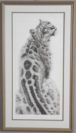 GARY HODGES (B. 1954-). SABU. Art - Engravings & Prints - Auctionet