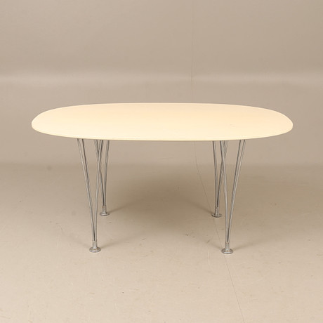 BORD, "Ellips", Bruno Mathsson & Piet Hein för Fritz Hansen. Möbler ...