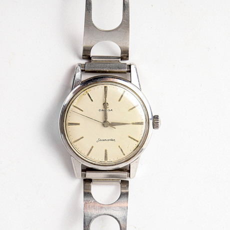 Omega Seamaster herrklocka i stål, 1960-tal. Klockor & Ur - Armbandsur ...