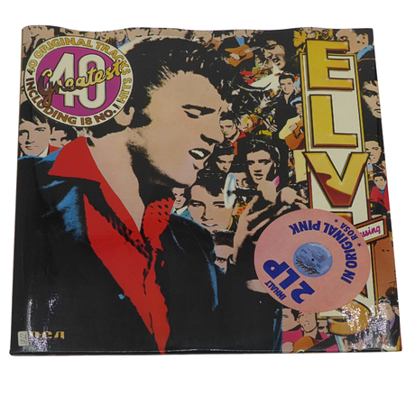 ELVIS PRESLEY — ELVIS'S 40 GREATEST ORIGINAL PINK VINYL. Collectables ...