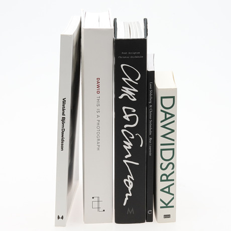 DAWID (BJÖRN DAWIDSSON) & CHRISTER STRÖMHOLM. PHOTO ART LITERATURE, 5 ...