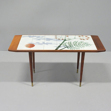 EDMUND PEDERSEN. COFFEE TABLE, 1950S/60S. Furniture - Tables - Auctionet