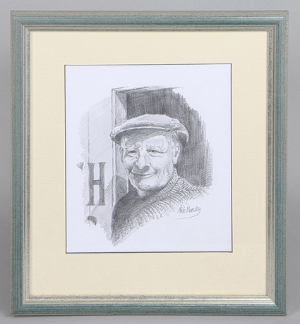 MICK BENSLEY (BRITISH, 1944-2023) ORIGINAL ILLUSTRATION FROM THE HENRY ...