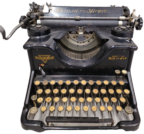 HISPANO-OLIVETTI M40 SKRIVMASKIN. Samlarföremål - Övriga samlarföremål ...