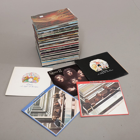 LPs, about 100 vinyl records, second half of the 20th century ...