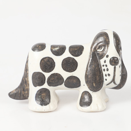 LISA LARSON. Figurine, “Spotted Spaniel” from the series Kennel ...