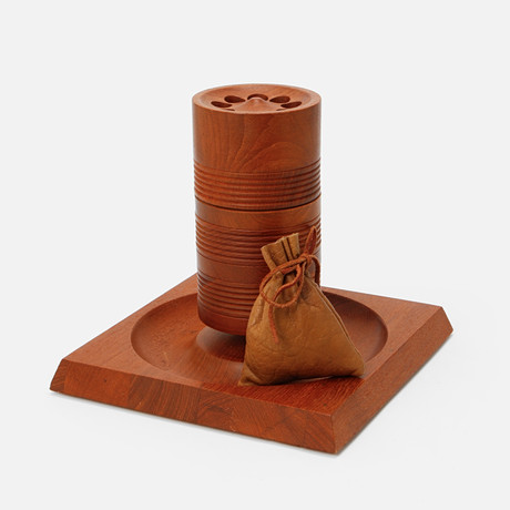 A “Tower” board game, designed by Piet Hein for Skjede Skjern, Denmark ...