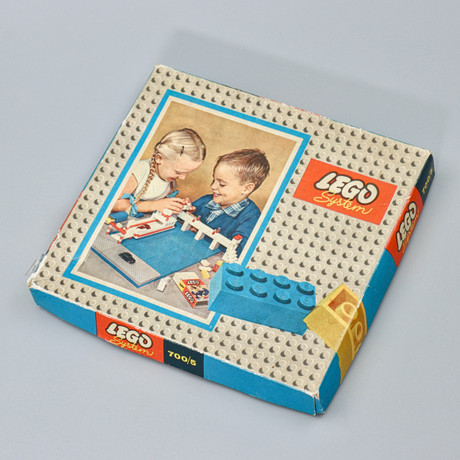 LEGO 700/5, 1960-TAL, GIFT PACKAGE (LEGO MURSTEN). Leksaker - Leksaker ...