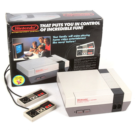 NINTENDO, 8-BITARS, NES. I originalkartong, daterad 1986. Leksaker ...