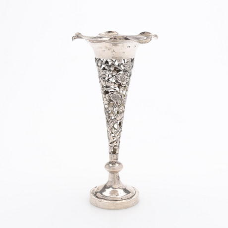 POTPURRIVAS, SILVER, KINA, Ca. 88 g. Silver & Metall - Silver - Auctionet