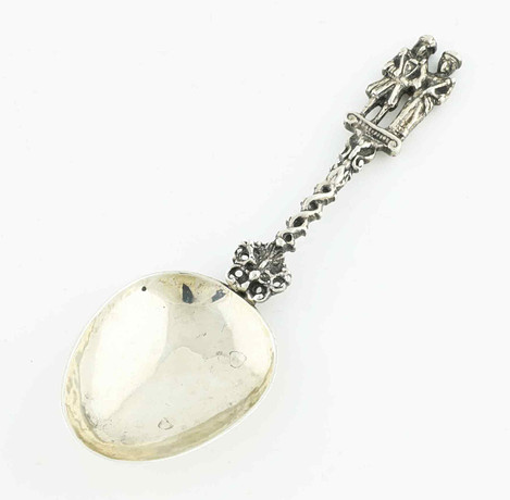 APSTOLASKED, with rat tail, silver, Holland, dated 1745. Silver ...