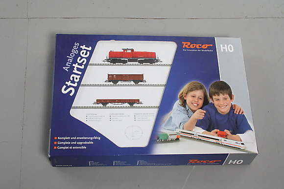 MODEL TRAIN ROCO ANALOGUES STARTER SET 51154 original box. Toys - Auctionet