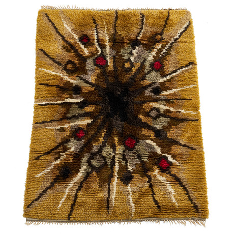 INGRID JAGARZ, ryamatta, Marks rya, 1960-tal. Mattor & Textil - Mattor ...