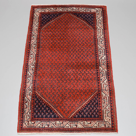 MATTA, persisk, handknuten, ull. Mattor & Textil - Mattor - Auctionet
