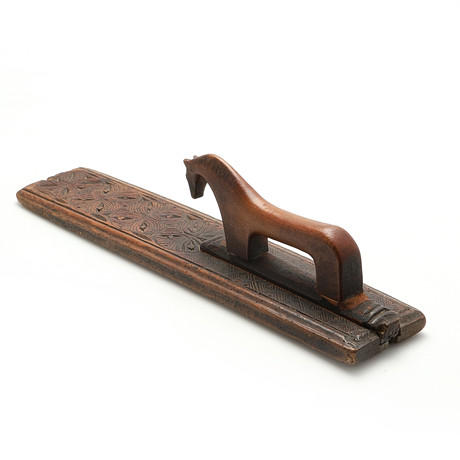 MANGELBORDE, bearing the owner initials EMD, Denmark. 19th century ...