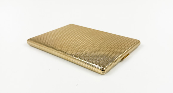 TIFFANY & CO. 14k gold CIGARETTE CASE, 1950/60's. Jewellery & Gemstones ...