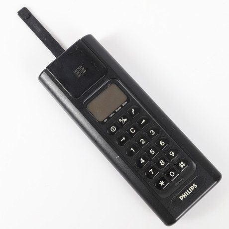 Mobile phone, Philips model AP 6112, late 1980s. Collectables ...