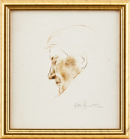 LOTTE LASERSTEIN. “Grandma”. Art - Paintings - Auctionet