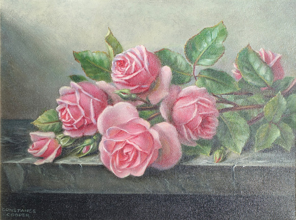 CONSTANCE COOPER (1905-1998), 3 STILL LIFE PAINTINGS. Art - Paintings ...