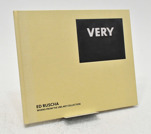 Ed Ruscha: Very: Works from the UBS Art Collection. Books, Maps ...