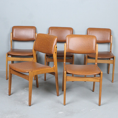 IN THE MANNER OF ERIK BUCH. Set of 1970s chairs. Furniture - Armchairs ...