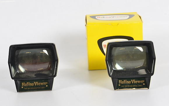 DIABILDSVISARE, Halina Viewer, 2-stycken, 1900-talets andra hälft. Foto ...