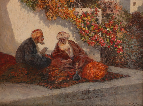 EMIL ÅBERG. Oil on panel, signed. Art - Paintings - Auctionet