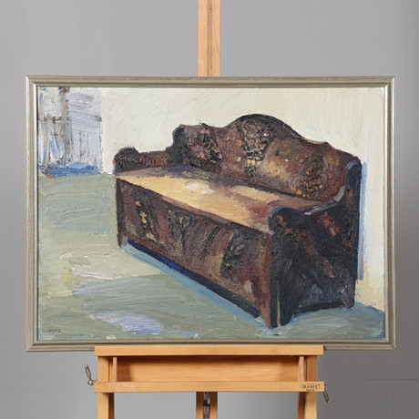 BENGT CRANTZ. OIL ON PANEL, signed. Art - Paintings - Auctionet