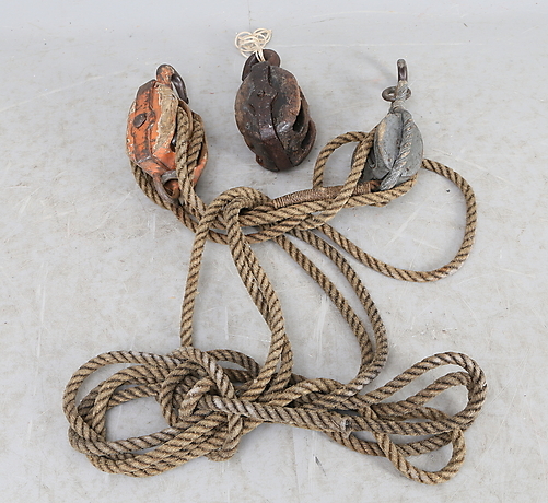 BLOCK och TALJA, 1900-tal. Övrigt - Teknika & Nautika - Auctionet