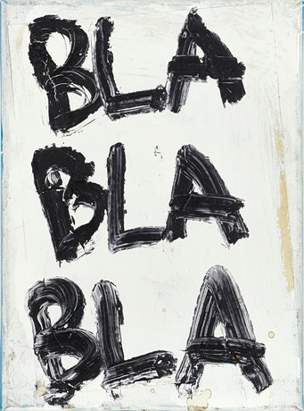 OLIW87 (Tobias Ekman, Sweden, born 1987), “BLA BLA BLA”, original ...