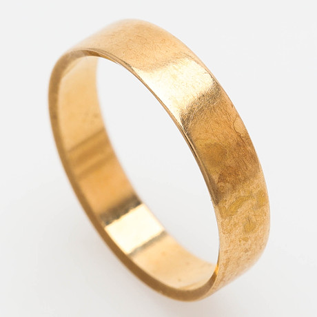 A 18k gold ring, Rune W Andersson, Uddevalla 1963. Jewellery ...