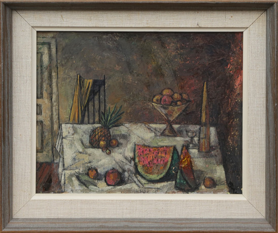 LESTER RAYMER. OIL, on panel, signed. Art - Paintings - Auctionet