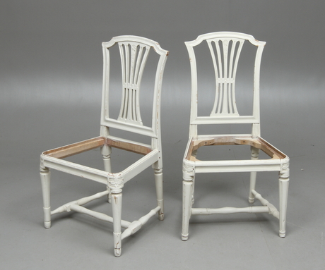 CHAIRS, 2 pcs. of which one signed E.HOLM Erik Holm (master in ...