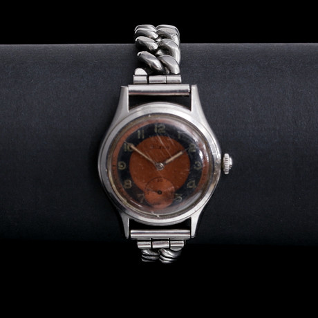 SILENA, a handmade steel wristwatch, circa mid 20th century. Clocks ...