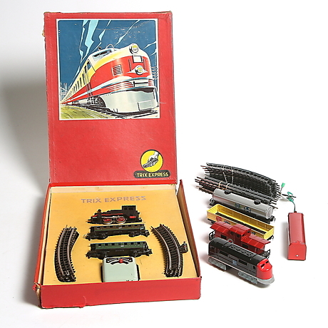 MODEL TRAIN, TRIX-EXPRESS, train set 7/904 in original box and ...