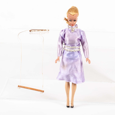 BILD LILLI, Barbie's predecessor, large model with trapeze, Germany ...
