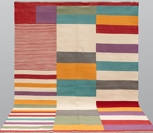 CARPET. Kelim modern design, 246 x 171 cm. Carpets & Textiles ...