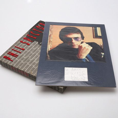 AUTOGRAPH. PHIL SPECTOR (1939 - 2021). AMERICAN MUSIC PRODUCER ...