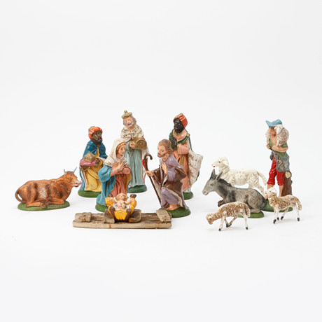 FIGURER TILL JULKRUBBA, Italien. Övrigt - Övrigt - Auctionet