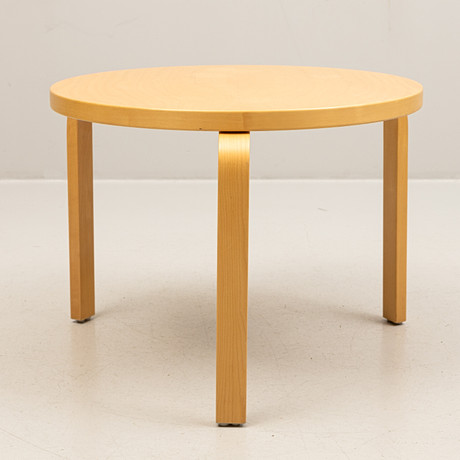 ALVAR AALTO. An Artek birch coffee table from Finland, 1990's ...