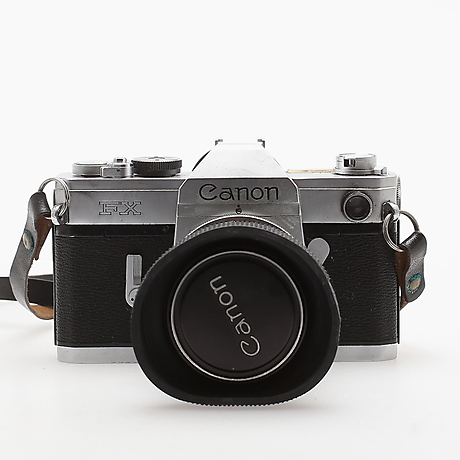 CAMERA, Canon FX, with lens and accessories, 1960s. Photo, Cameras ...